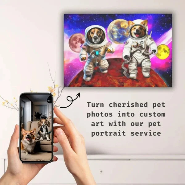 Can I get a custom portrait pillow with my pet's photo – My-Petsible